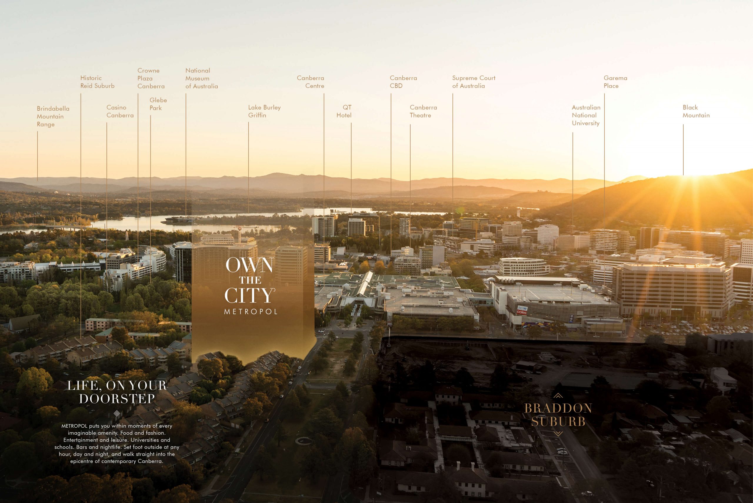 Metropol, Geocon - Property Brand Identity Campaign