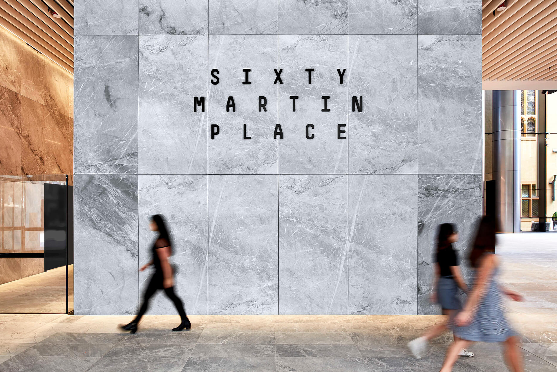 Sixty Martin Place - Wayfinding and Signage Design