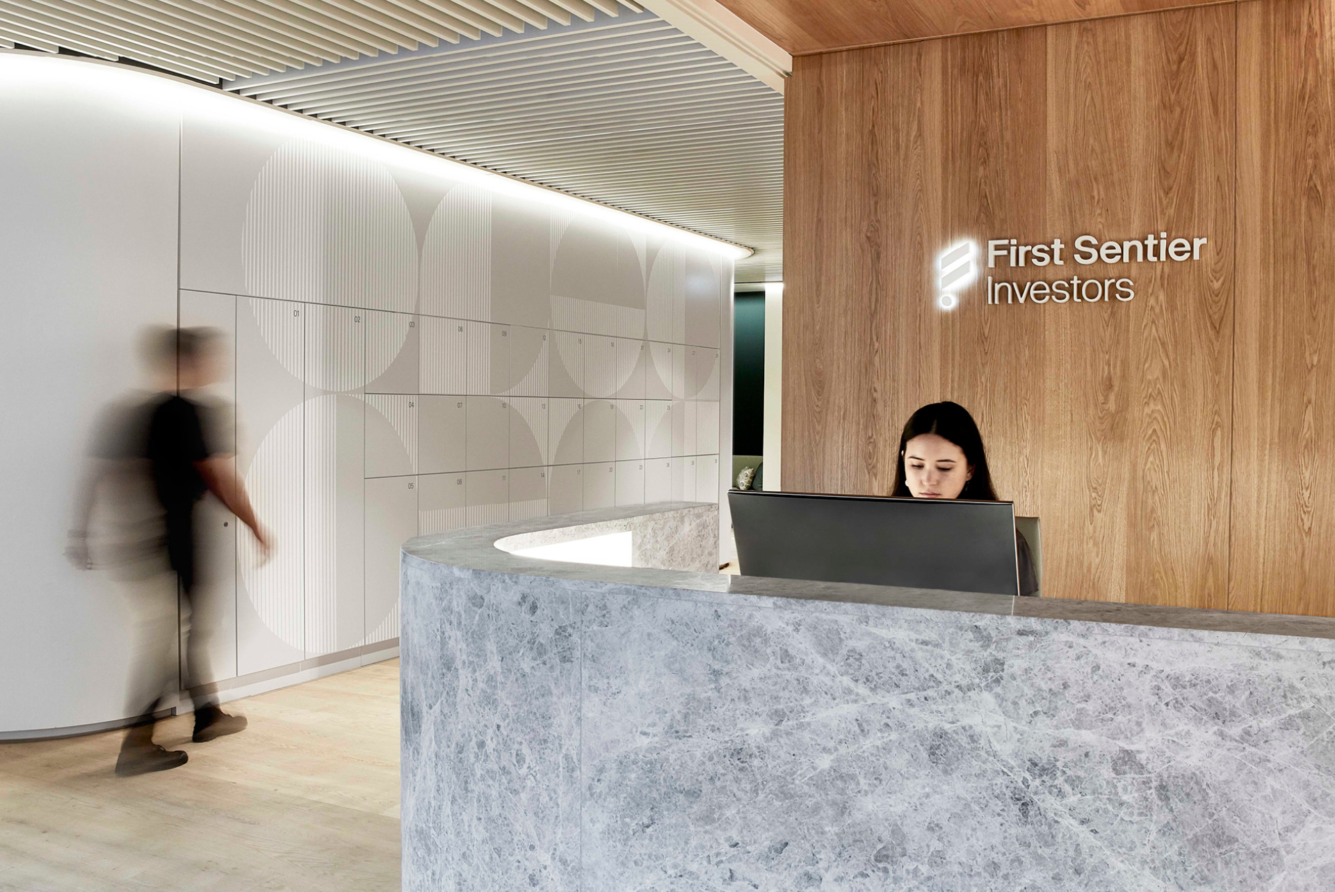 First Sentier Investors Workplace - Wayfinding Sigange & Design
